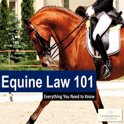 Equine Law 101 | PPTX