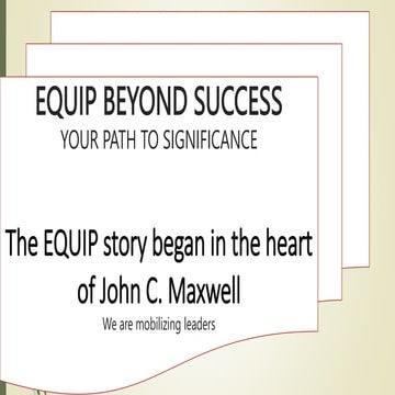 EQUIP BEYOND SUCCESS.pptx