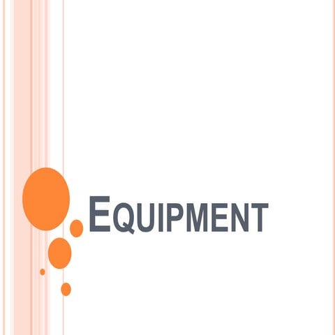 Equipment | PPTX