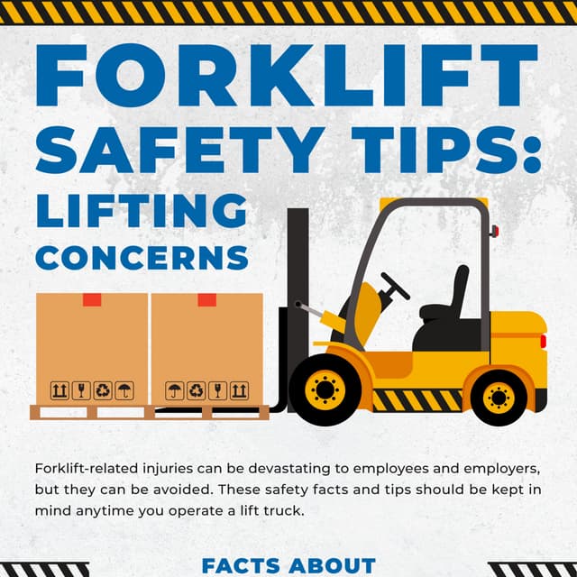Forklift Safety Infographic by Equipment Depot | PDF