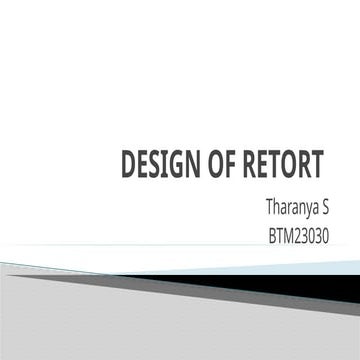 RETORT PROCESSING BY Dr.P.RAJKUMAR-HOD (F&PE) | PPTX