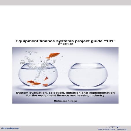 Equipment finance systems project guide "101" | PDF | Business ...