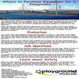 Equipment for a playground | PDF | Children\'s Games and Toys | Shopping