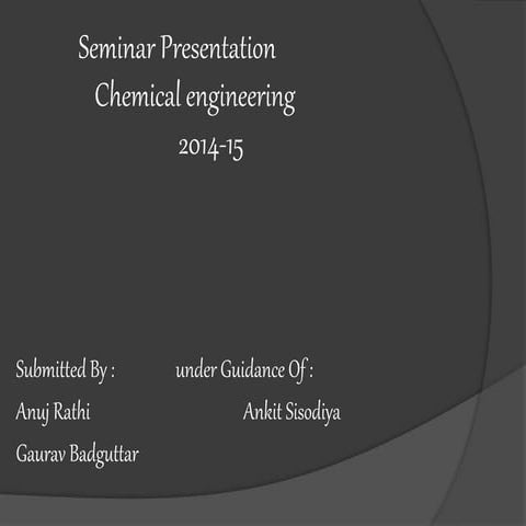 Equipment of chemical engg. | PPTX