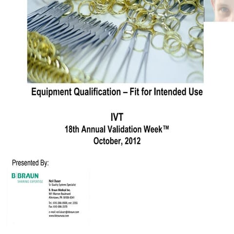 Equipment qualification | PDF