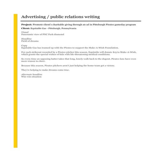 Public relations writing | PDF