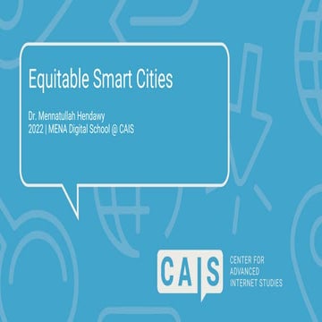 Equitable Smart Cities - digital urban development .pdf