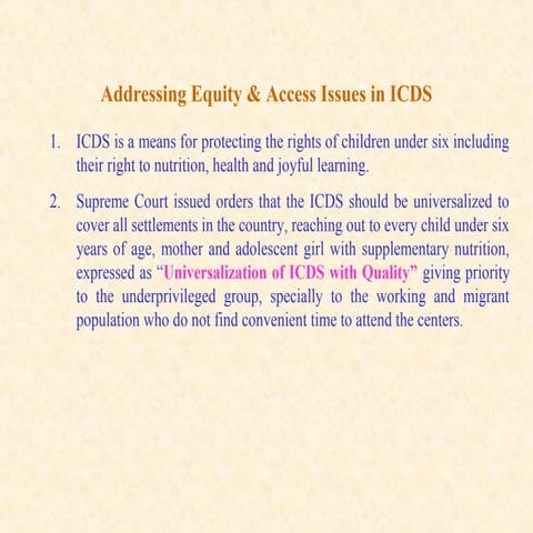 Equity & Access | PPT