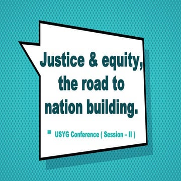 Equity and Justice Conference - Presentation By - Prajwal Bhattarai | PPT
