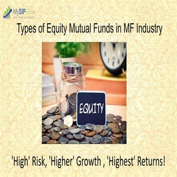 Types of Equity Funds | PPTX