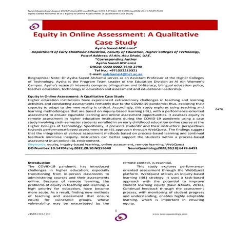 Equity in Online Assessment_ A Qualitative Case Study.pdf