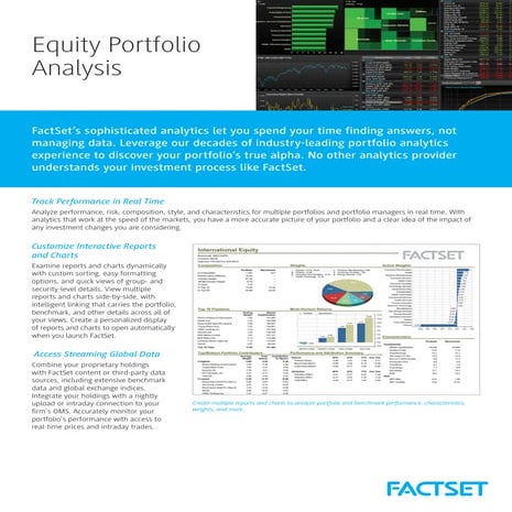 Equity portfolio analysis | PDF