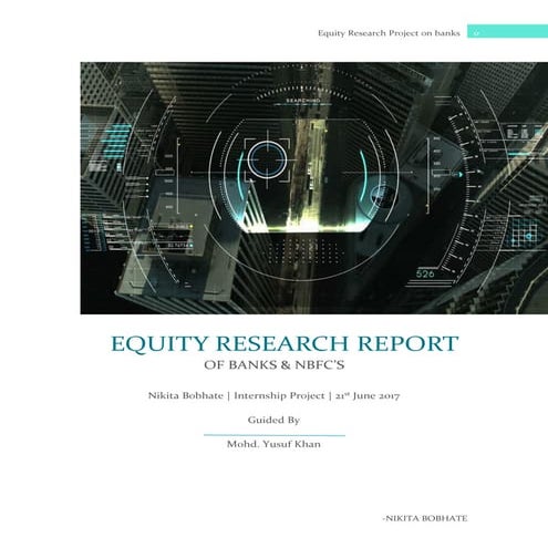 Equity research report (1) | PDF