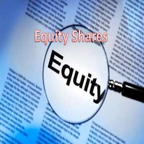 Equity shares | PPTX