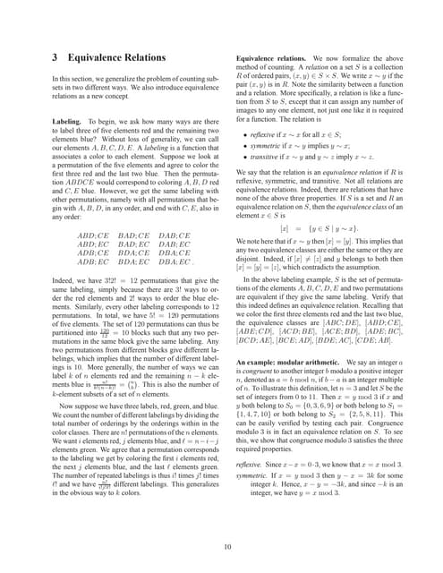 Equivalence relations | PPTX | Databases | Computer Software and ...