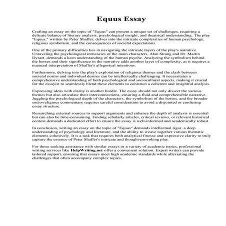 Equus Essay.pdf
