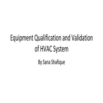 EQ & Validation of HVAC.pptx