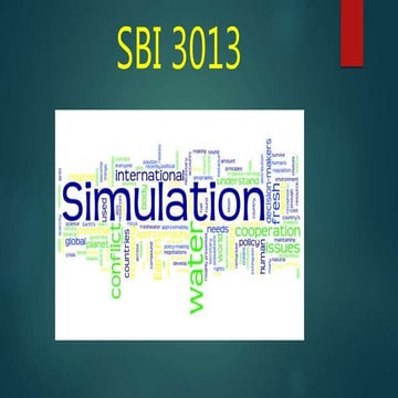 Simulation on Stella Full Report | PDF
