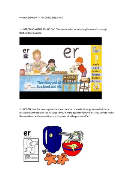 Lesson plan jolly phonics | PDF