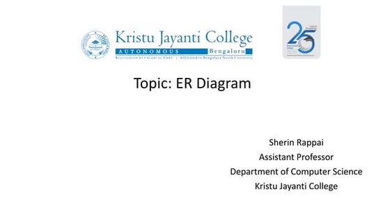Entity Relationship MODEL in Database Management.pptx