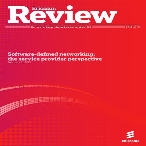 Ericsson Review: Software-Defined-Networking | PDF