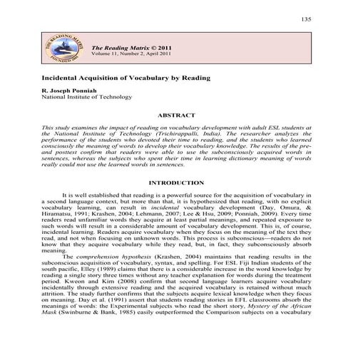 Stroop Effect Research Paper Example APA Style | PDF