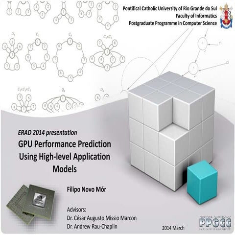 Gpu Performance Prediction Using High Level Application Models Ppt 0637