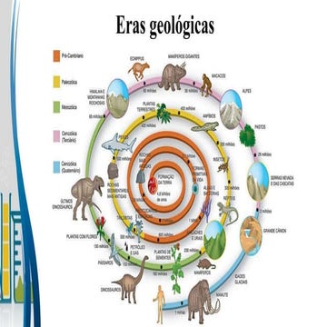 Eras geológicas e as evidências paleontológicas | PPTX