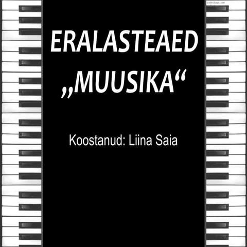 Eralasteaed "Muusika" | PPT