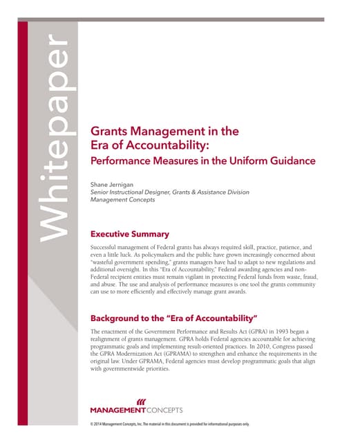 A Practical Guide to the SF-425 & SF-270 Forms | Grant Management ...
