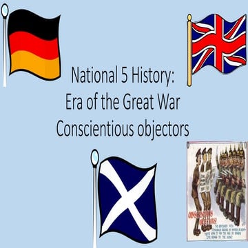 Conscientious Objectors | PPT