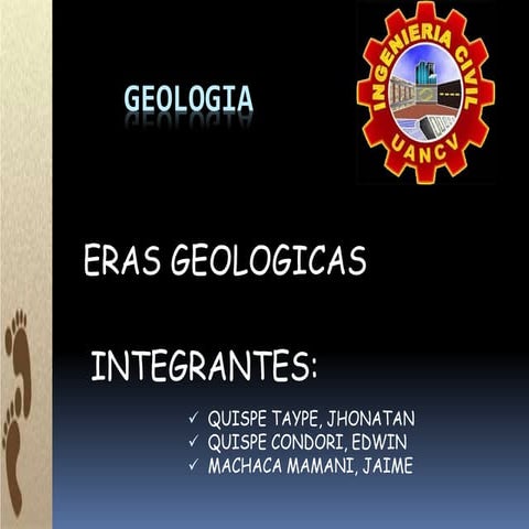 Eras geologicas | PPTX
