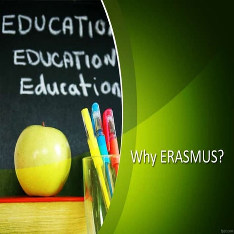 Erasmus | PPTX | Education