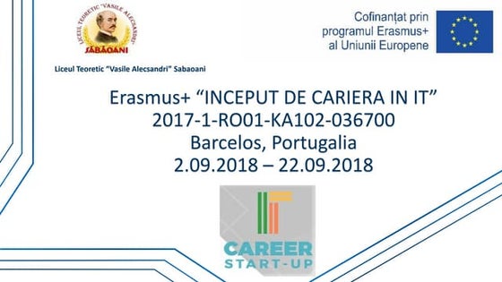Erasmus+ Liceul Teoretic Ioan Slavici Panciu 2020-2021 | PPT