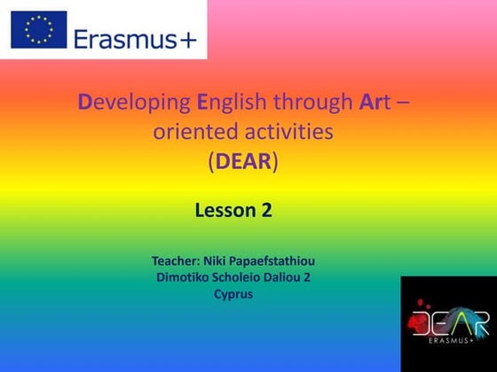 2nd lesson plan animals niki papaeftsthiou | DOC