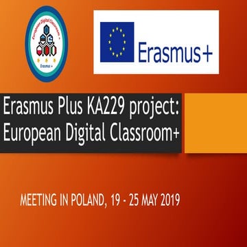 Erasmus plus ka229 pl meeting 2019 | PDF