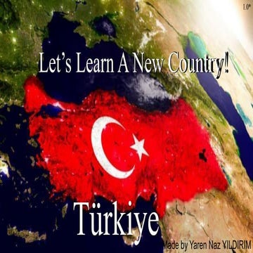 Presentation of Turkiye | PDF