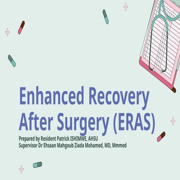 ERAS_Presentation POWER POINT PRESENTATION | PPTX