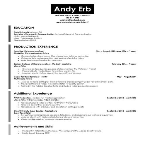 John Rogers Resume | DOCX