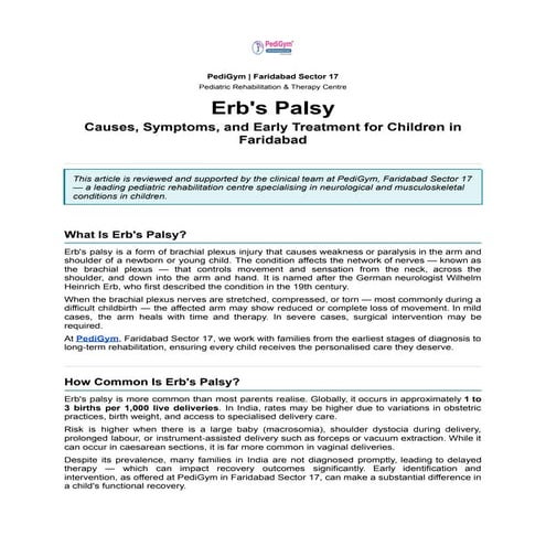 Erb's palsy.pptx