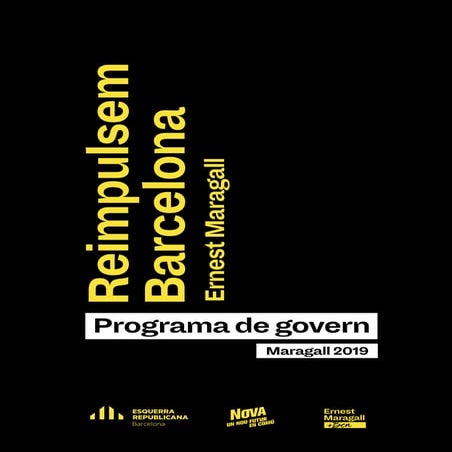 ERC BCN 2019 programa de govern | PDF