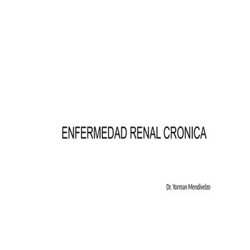 erc clase.pptx diagnóstico y tratamiento | PPTX