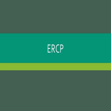 Ercp complications copy | PPTX