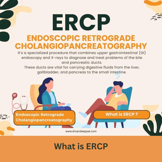 ERCP - Endoscopic Retrograde Cholangiopancreatography | PDF