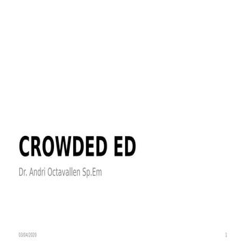 Emergency Department Crowding : a systematic review | PDF