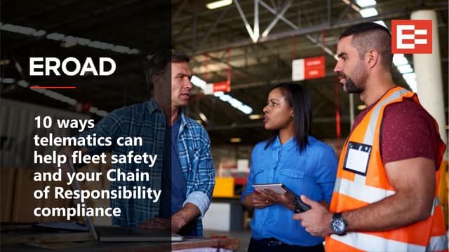 10 Ways Telematics Can Help Fleet Safety And Your Chain Of