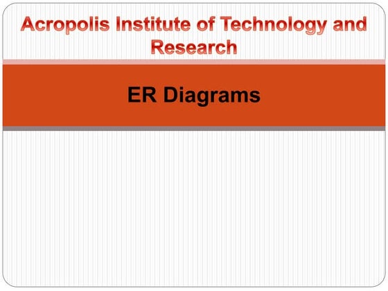 Er Model Ppt Pptx Databases Computer Software And Applications