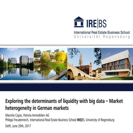 Exploring the determinants of liquidity with big data – market ...