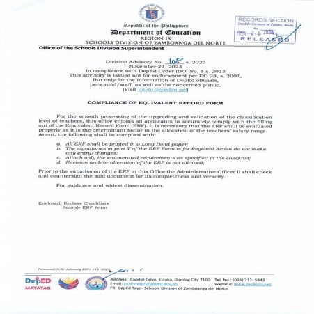 ERF FOR TEACHING PROMOTION TEACHER III.pdf