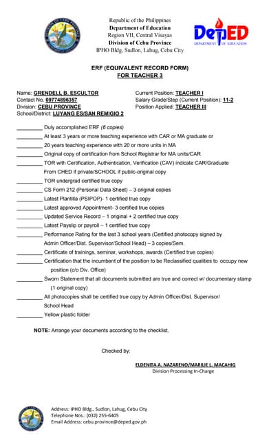 Work Experience Sheet Sample for T-III.docx